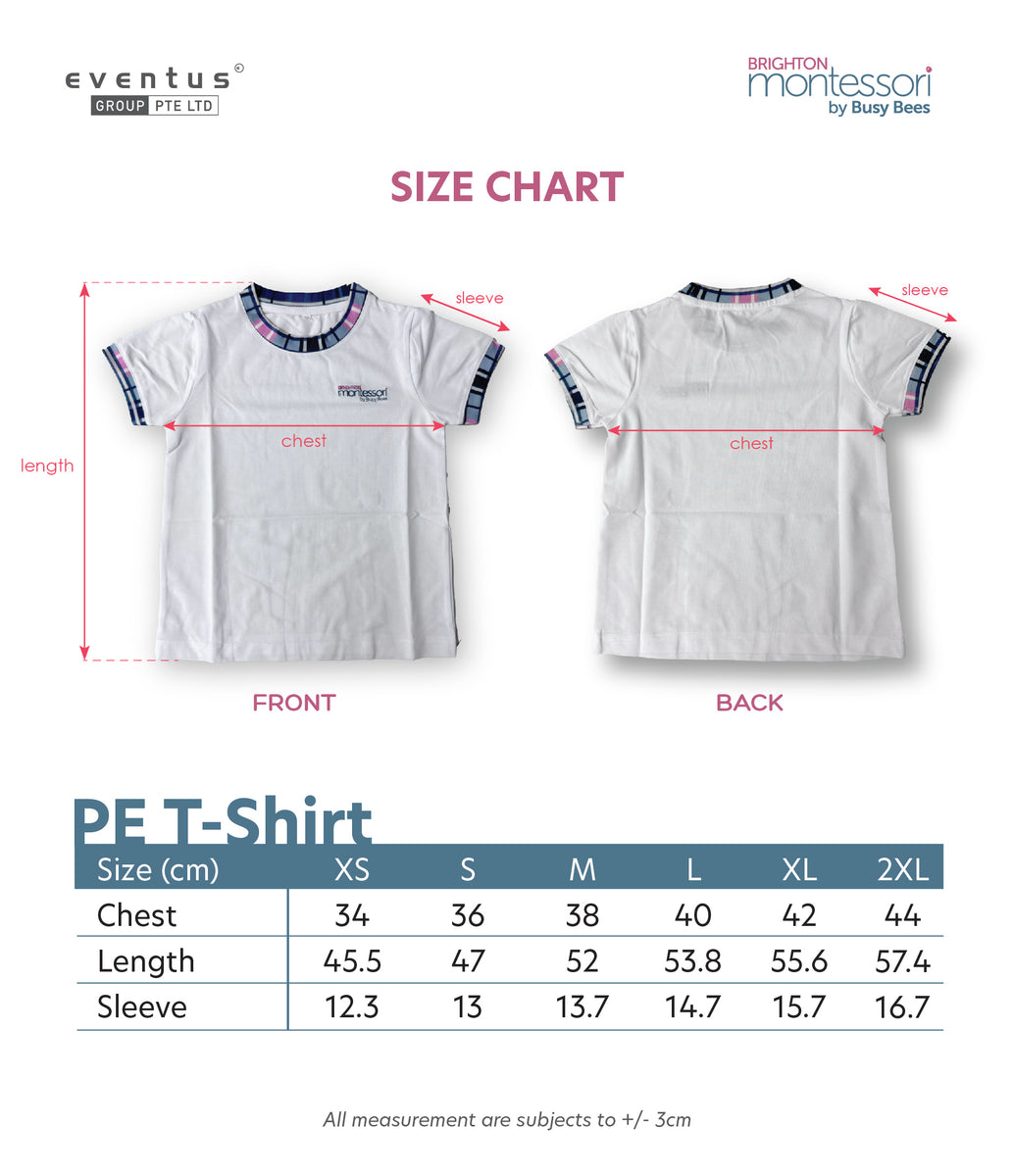 PE Attire – BrightonMontessori-Eventus